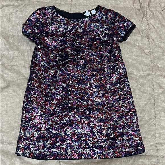 GAP | Dresses | Gap Kids Dress With Multicolor Sequins Xs 45 | Poshmark